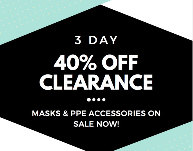 PPE Clearance - 40% Off!